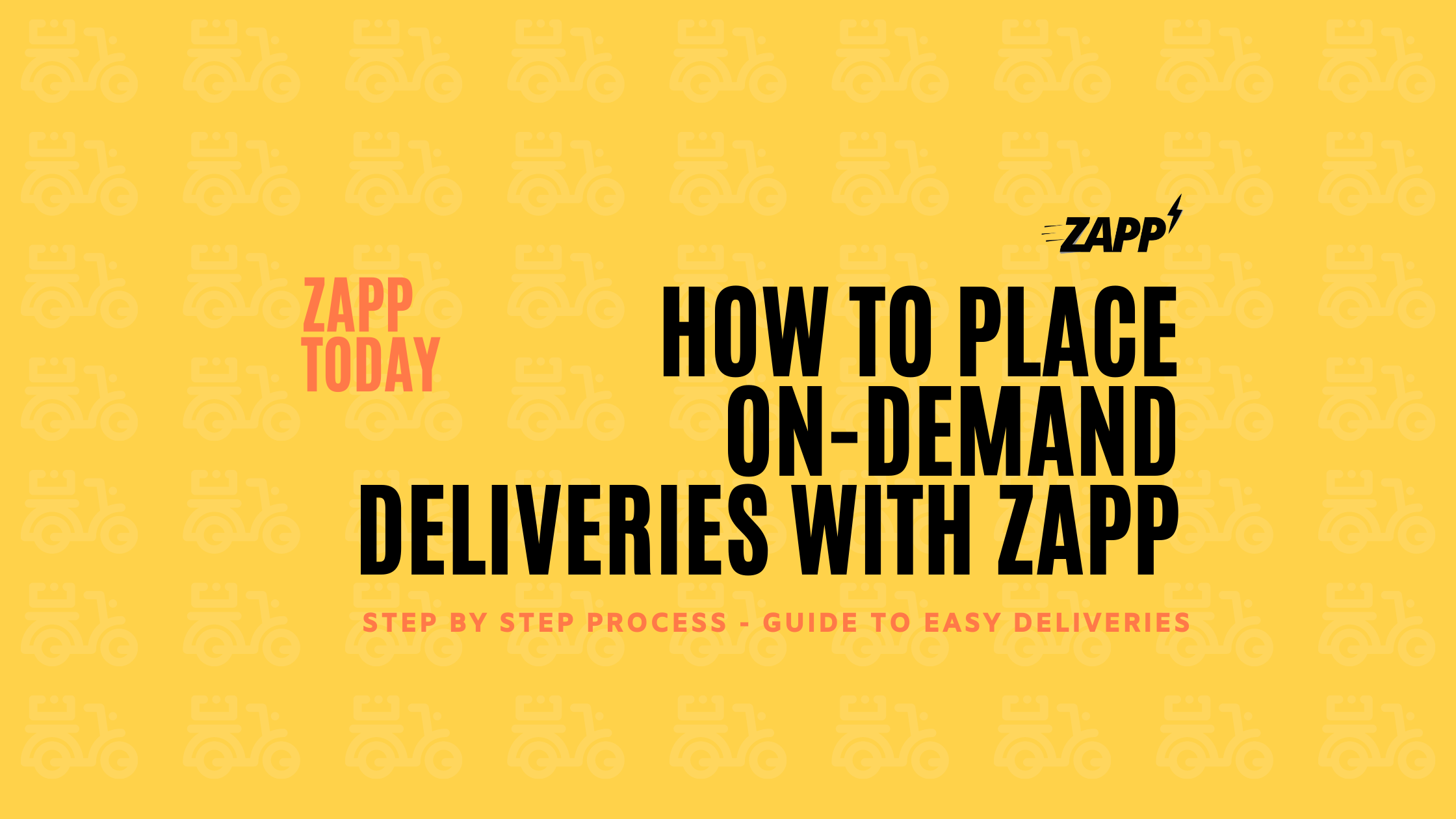 How To Place On-Demand Deliveries with ZAPP - ZAPP TODAY